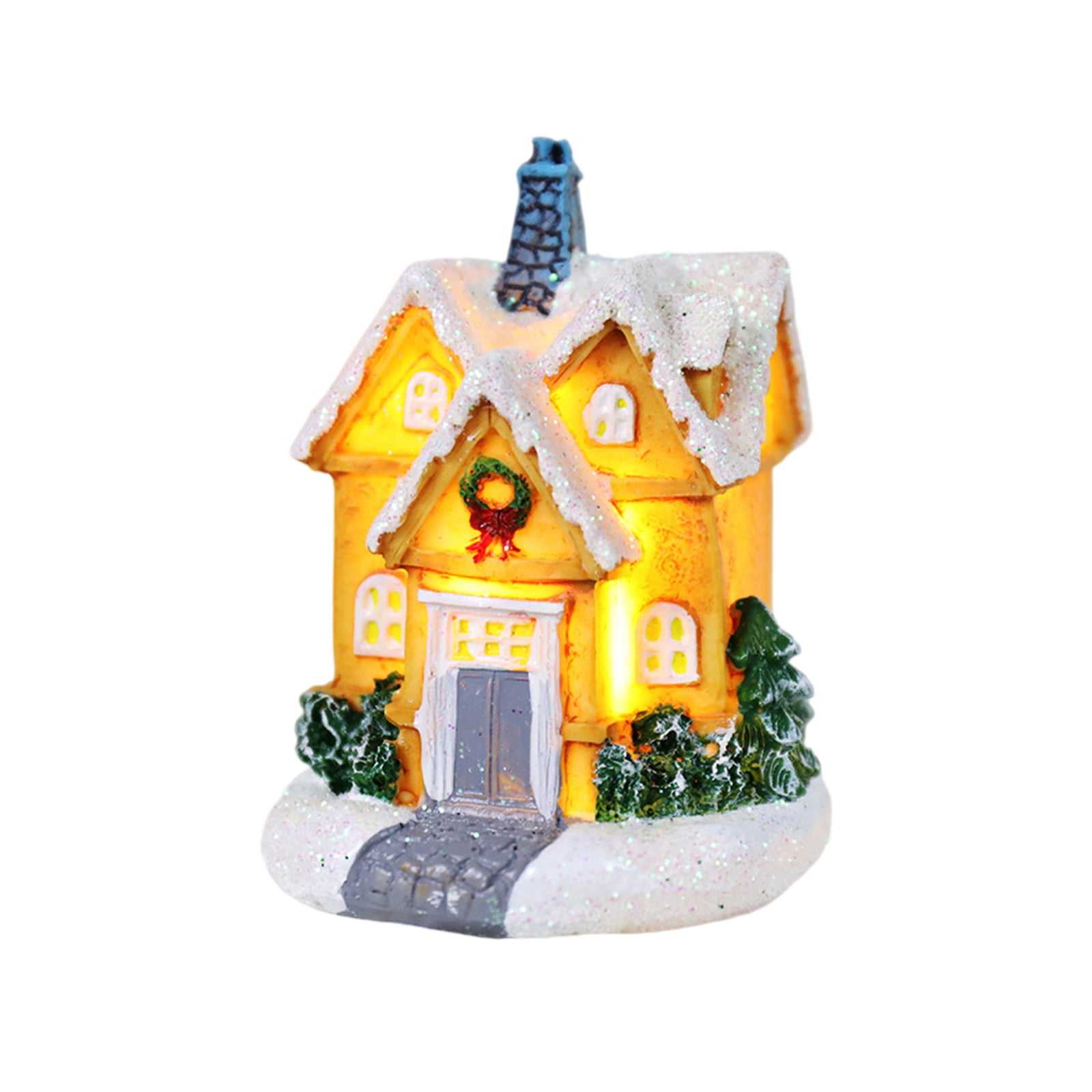 Christmas Village LED Lighted Village Houses,Christmas Village ...