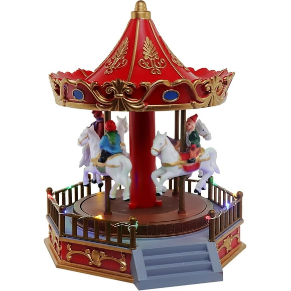 Christmas Merry Go Round Carousel