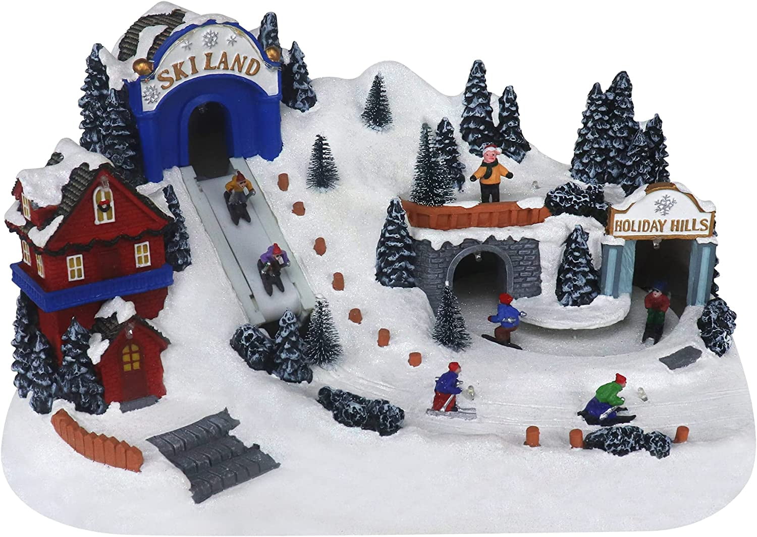 Ski Slope Christmas Village
