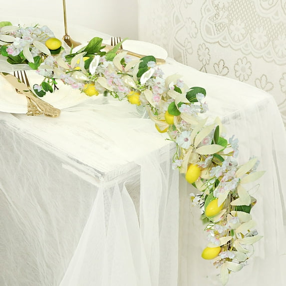 Christmas Vines Springtime Lemon Artificial Fruit Wedding Prop ...