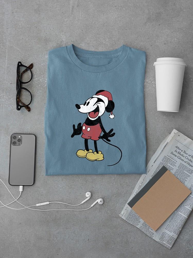 Christmas Vintage Cartoon Mouse T-shirt Color Men's -SmartPrintsInk ...