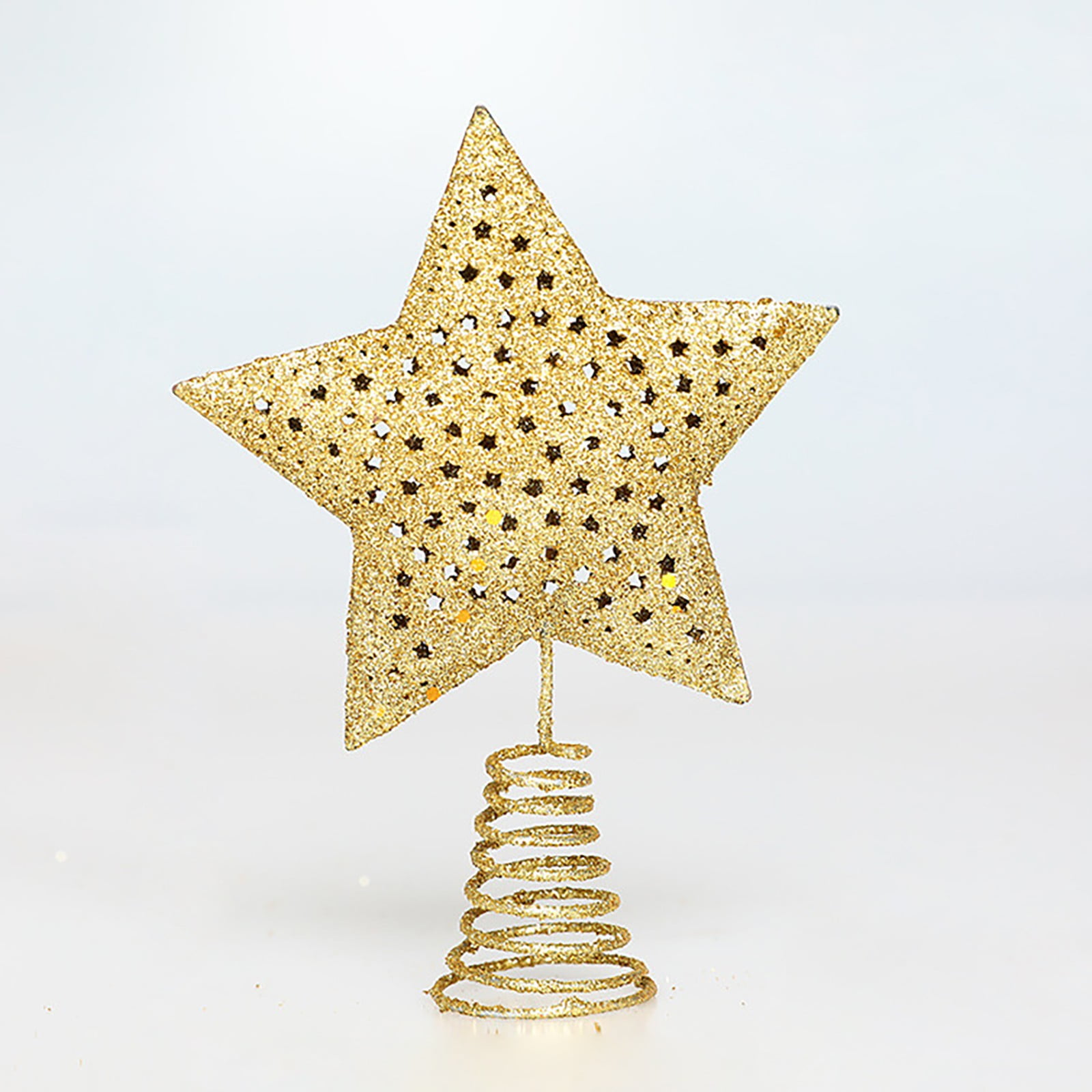 Christmas Wall hangs,Glitter Star Christmas Tree Topper Mini Christmas ...