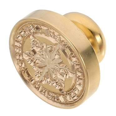 3D Embossed Fire Paint Stamp Head Brass Vintage Seal Head Craft Decor ...