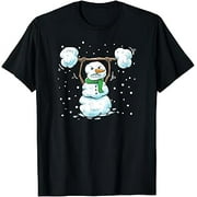 Weightlifting Snowman
