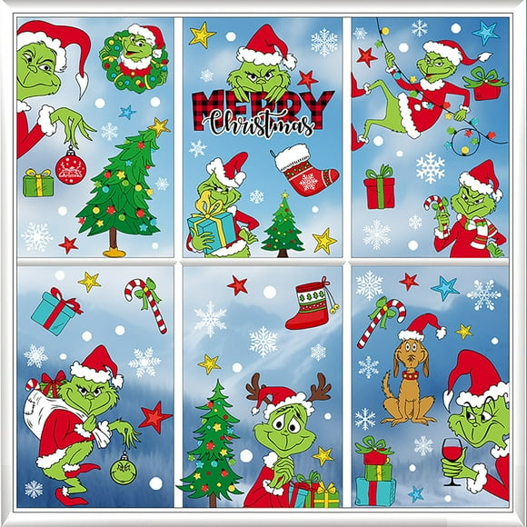 Grinch Stickers