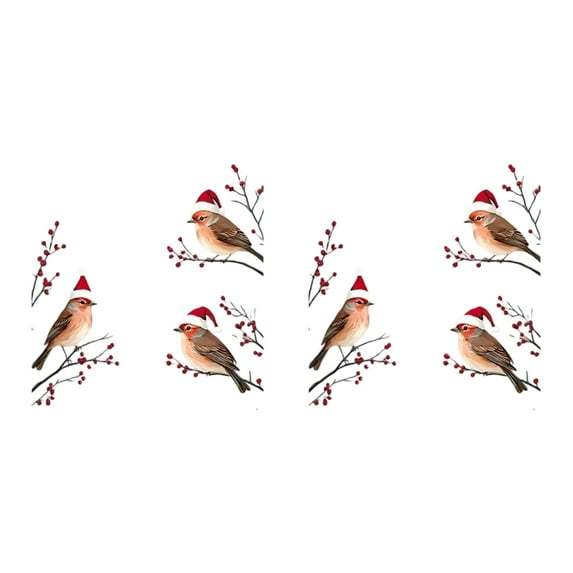 Christmas Window Clings Sticker Santa Clauses Reindeer Window Decal for ...