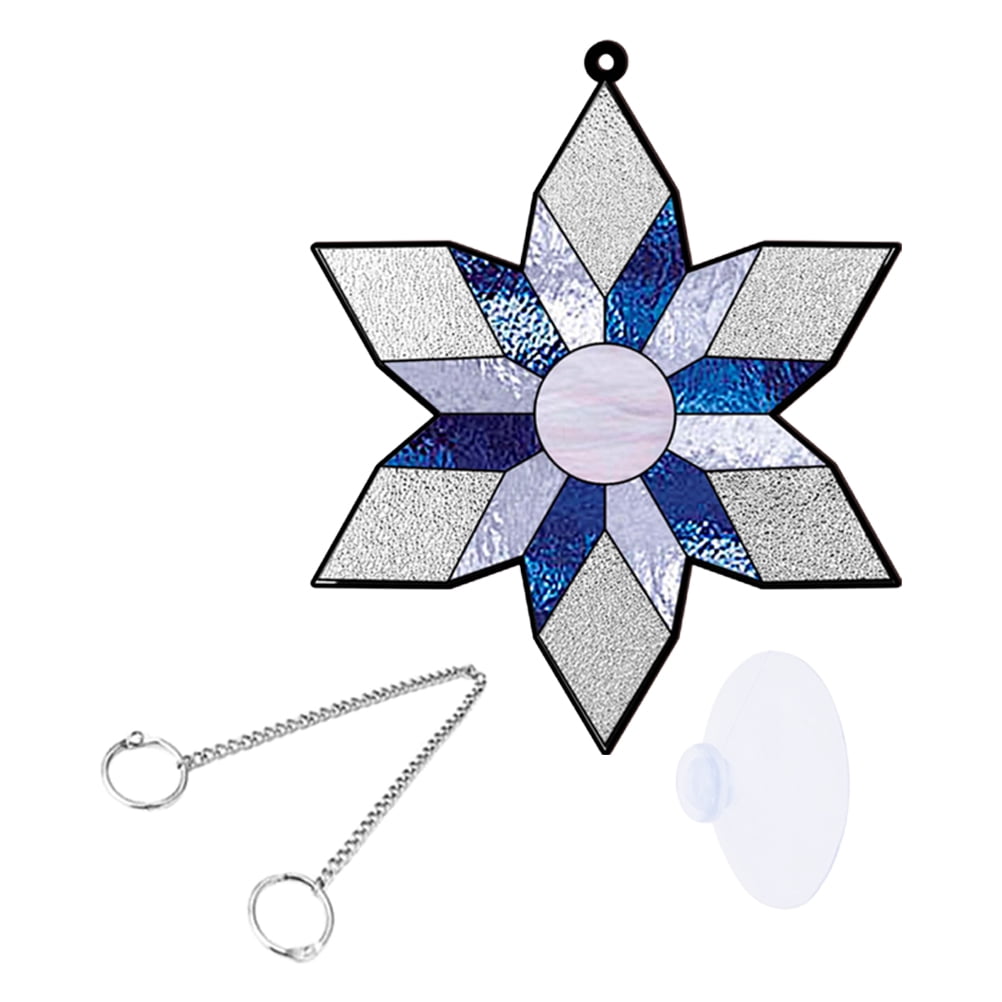 Christmas Window Porch Home Decoration Acrylic Double Sided Tree ...