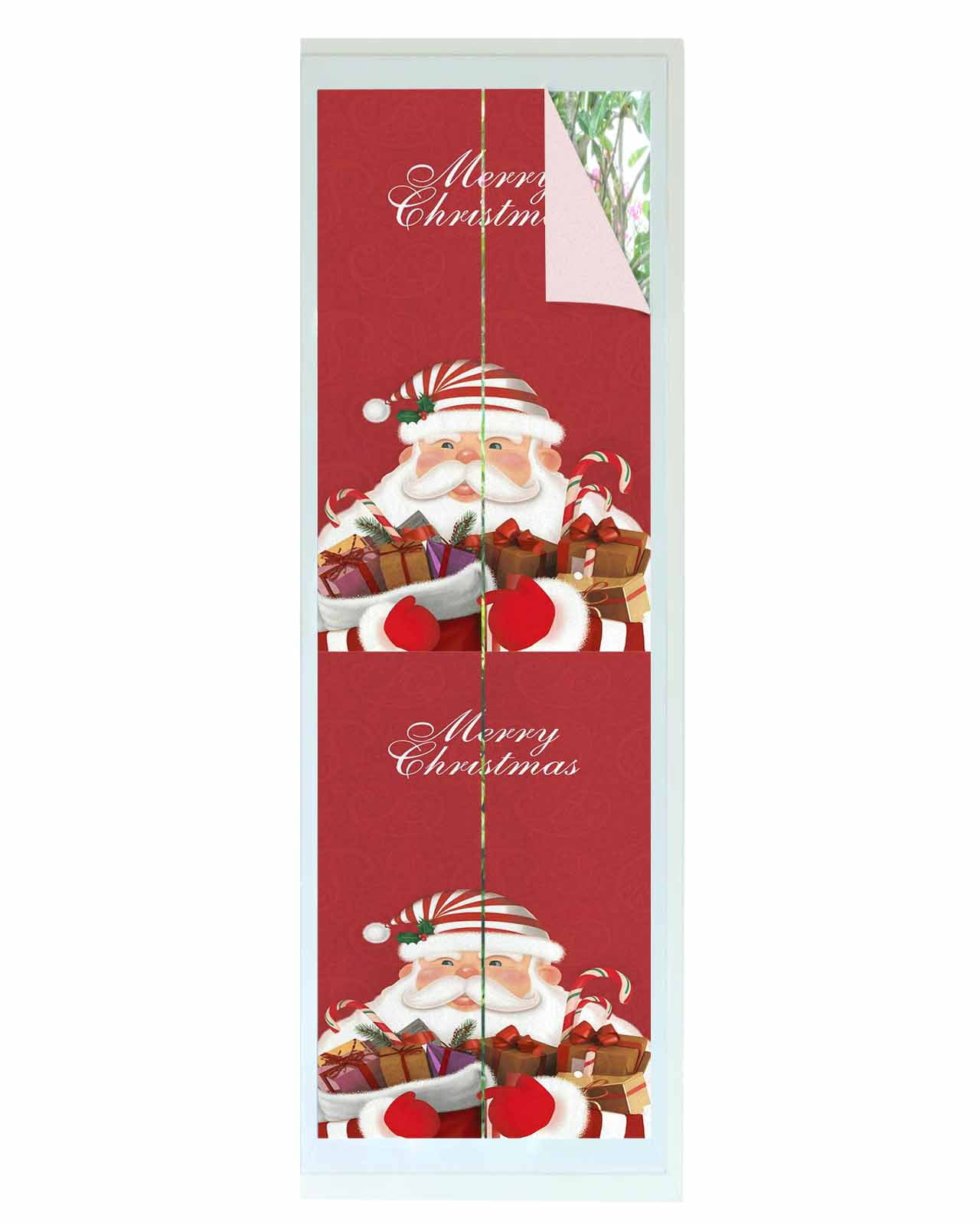 Christmas Window Privacy Film Stained Glass Window Film Decorative ...