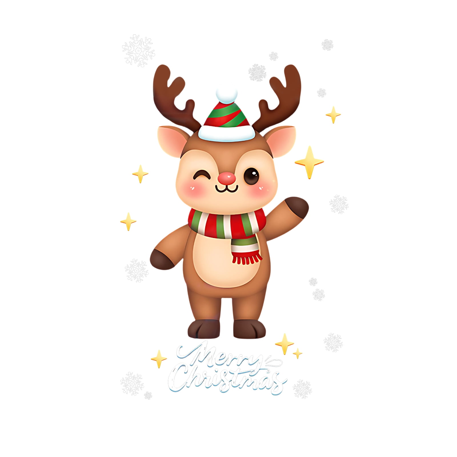 Christmas Window Stickers Decorations, Easy To Apply And Reusable ...