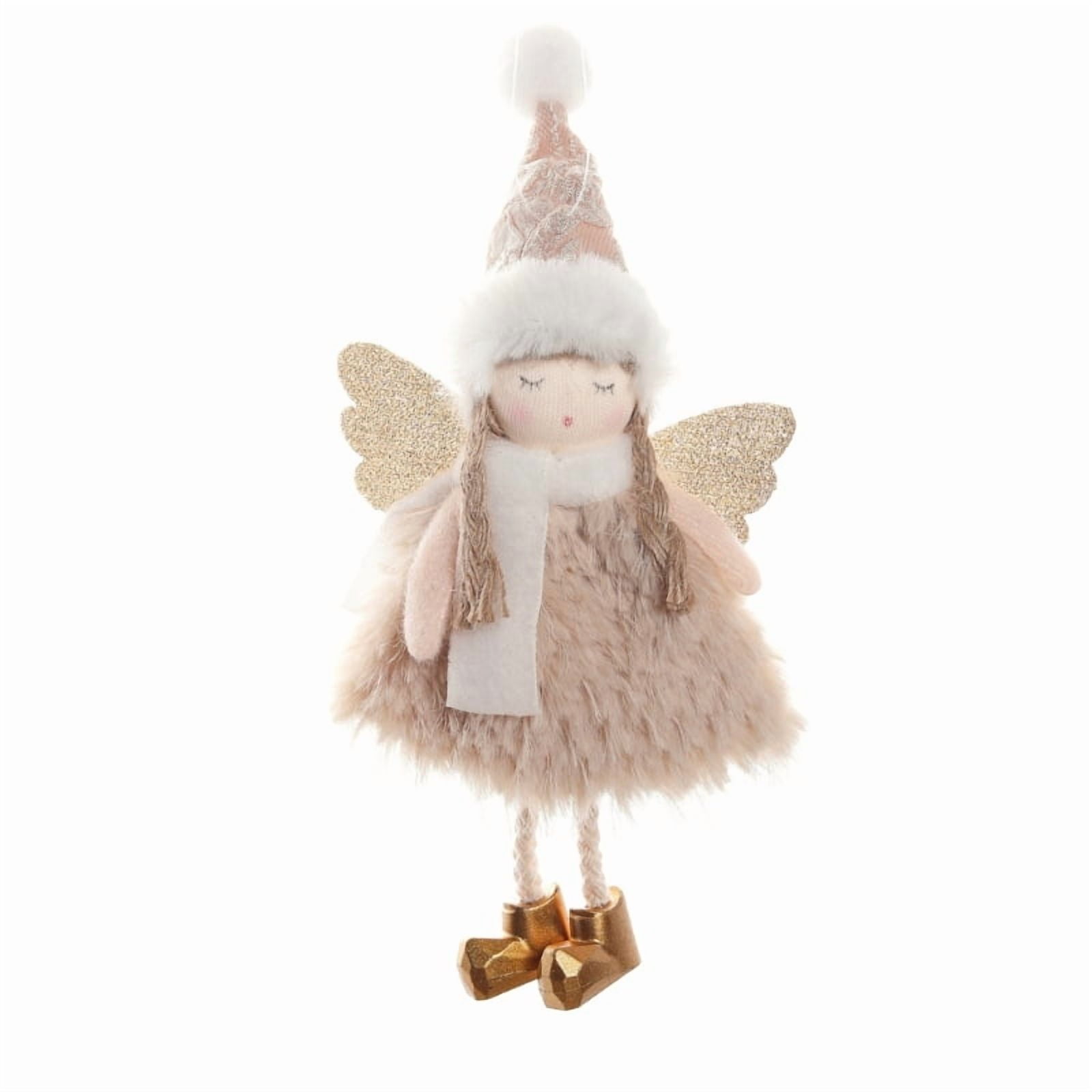 Christmas Winged Doll Christmas Tree Decorations for Home Holiday ...