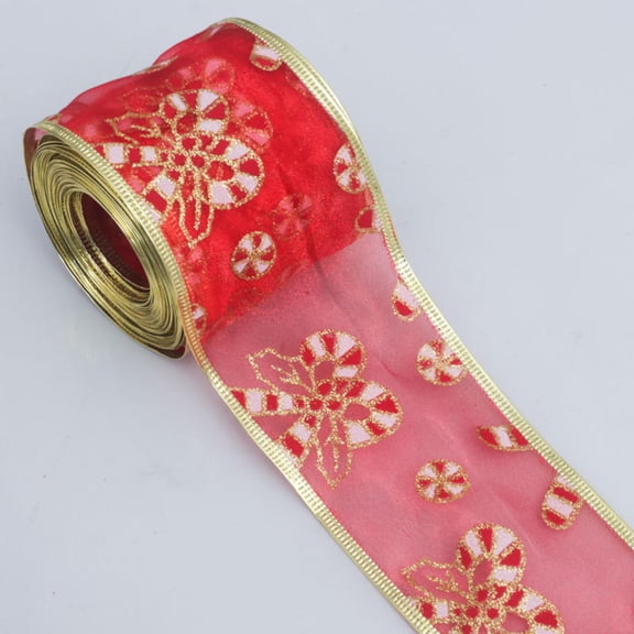 Santa Ribbon Christmas Ribbon