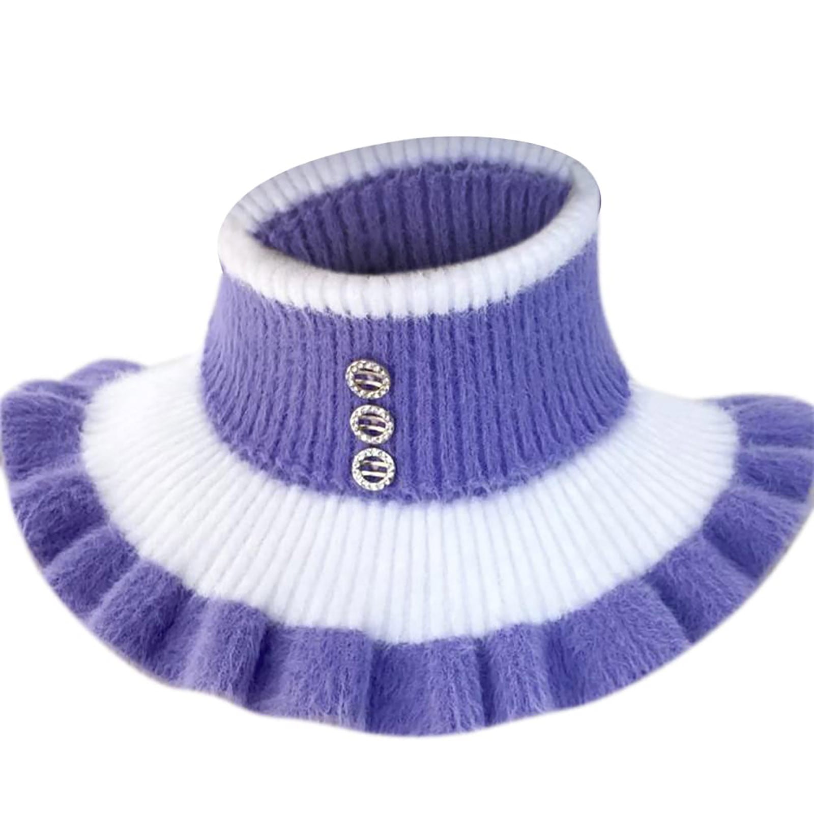 Christmas Women's Winter Scarf, Christmas Turtleneck Dickey Collar ...