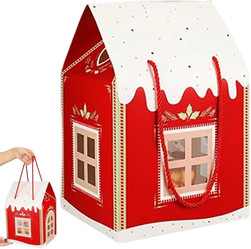 Christmas Wonderland Cottage Gift Box, 3D Pop Up Christmas House Gift ...
