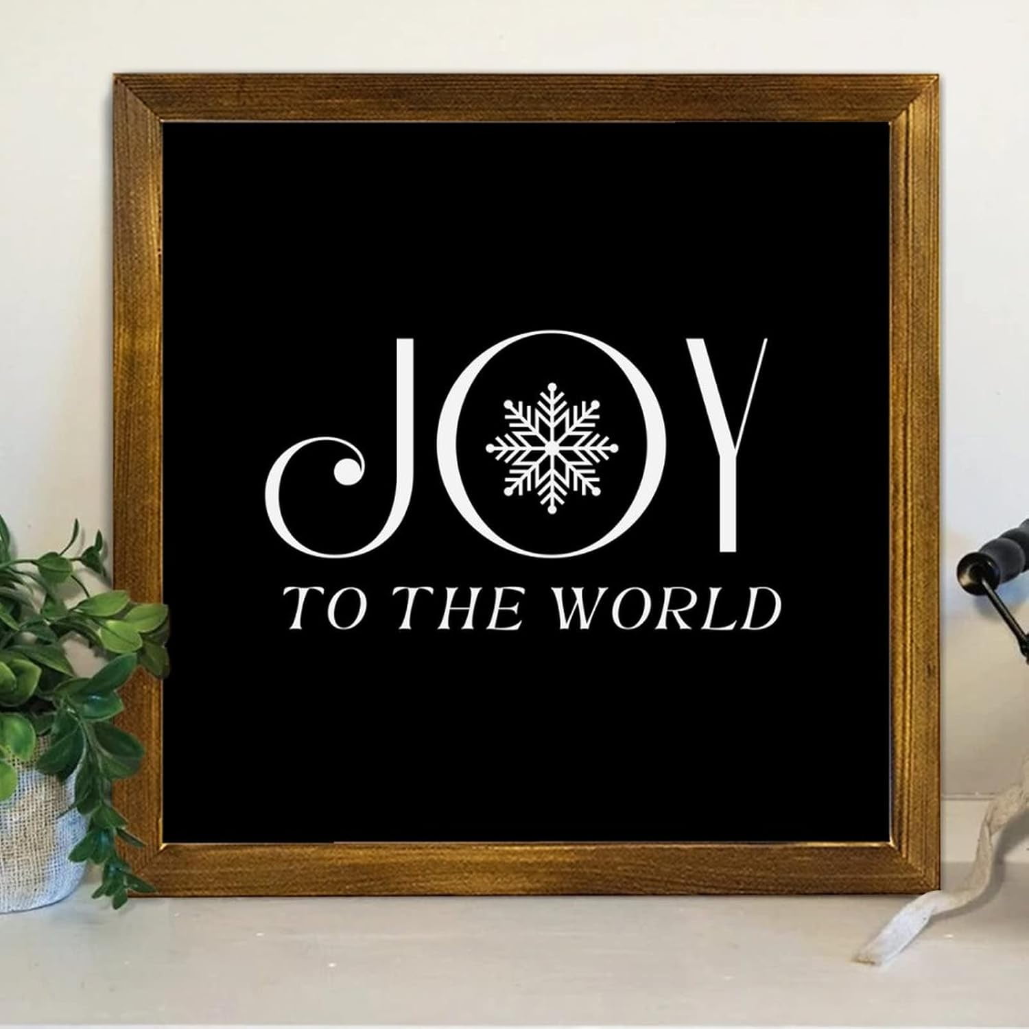 Christmas Wood Sign,Farmhouse Rustic Wood Sign With Inspirational ...