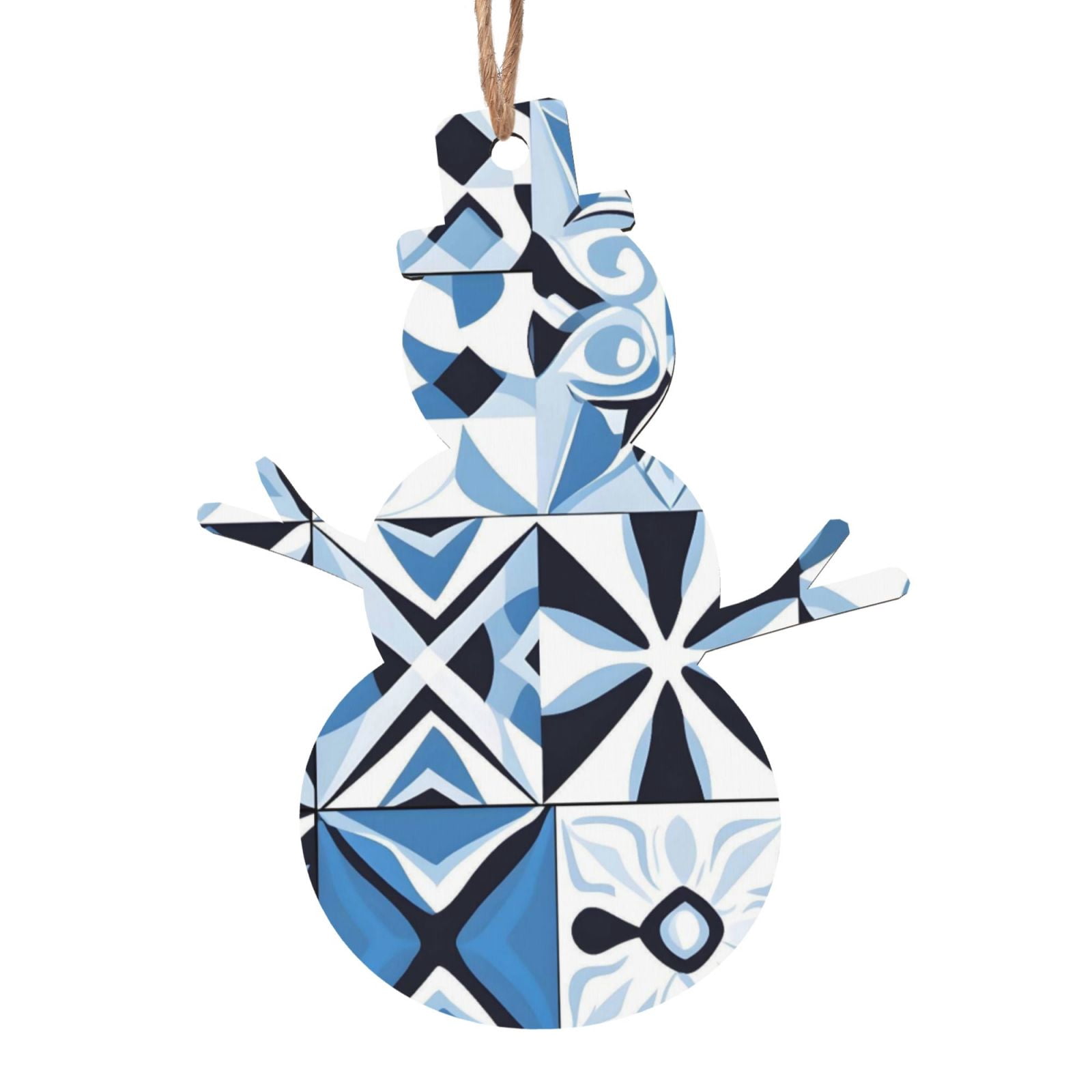 Christmas Wooden Pendant Is Not Easy To Fade Light Durable Variety Of ...