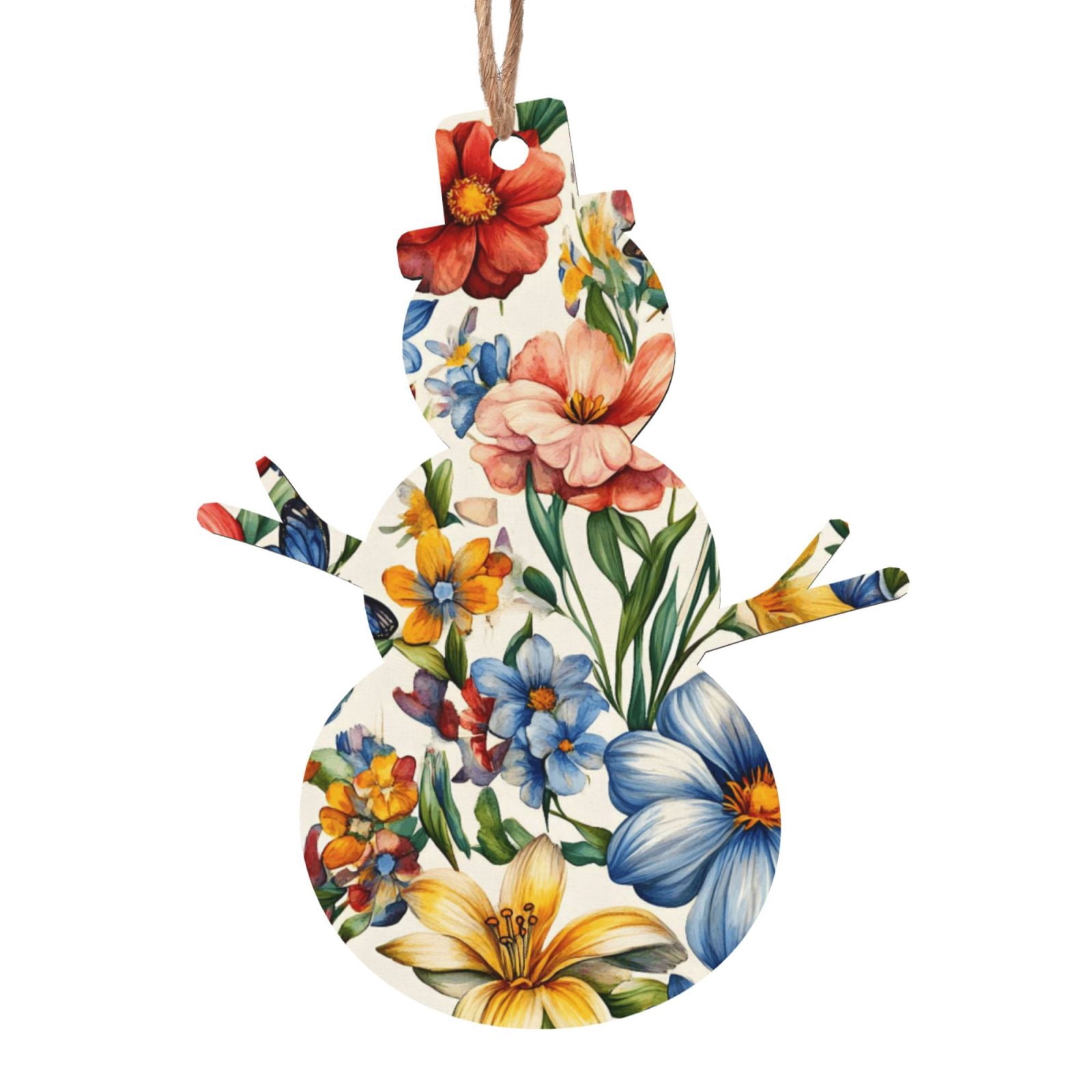 Christmas Wooden Pendant Is Not Easy To Fade Light Durable Variety Of ...