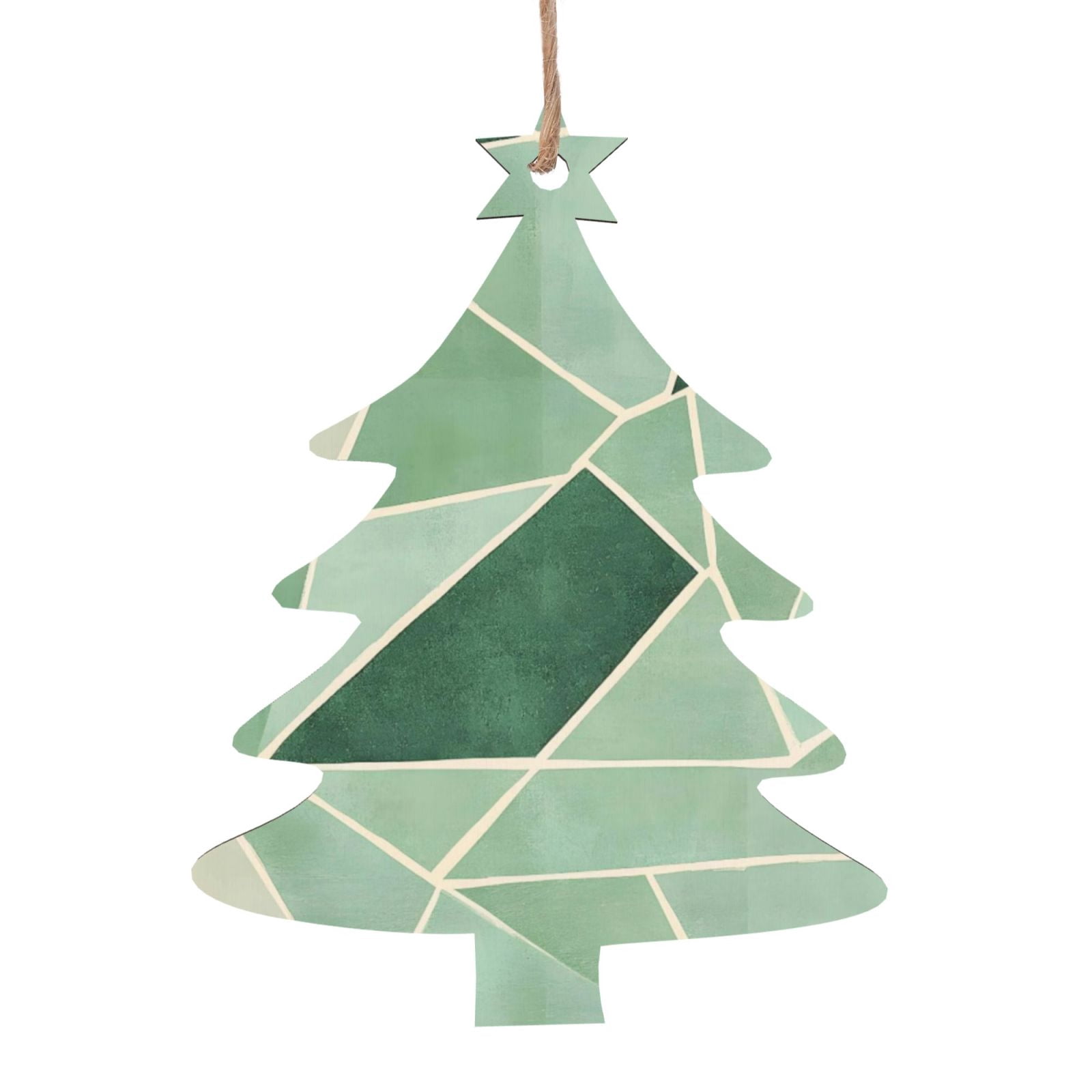 Christmas Wooden Pendant Is Not Easy To Fade Light Durable Variety Of ...