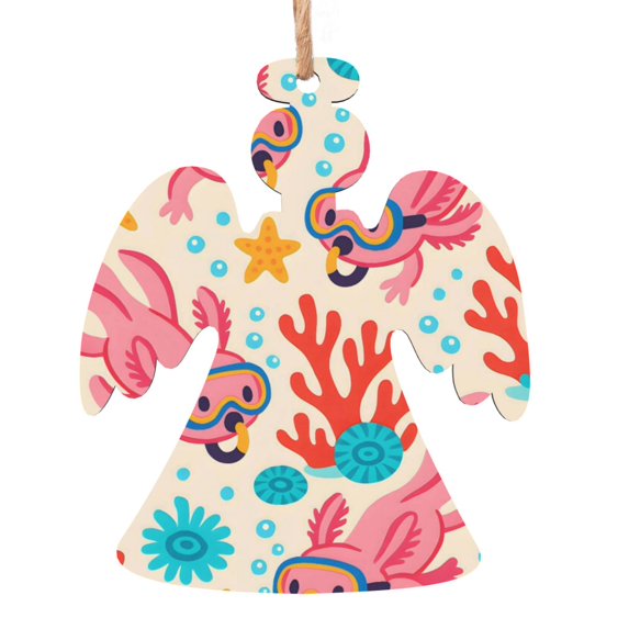 Christmas Wooden Pendant Is Not Easy To Fade Light Durable Variety Of ...