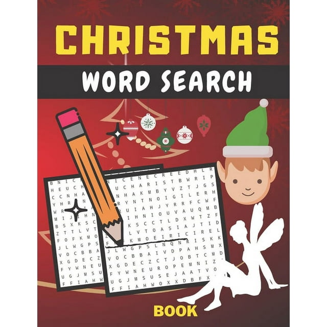 Christmas Word Search Book: Gifts For Kids, For Fun On Holiday ...