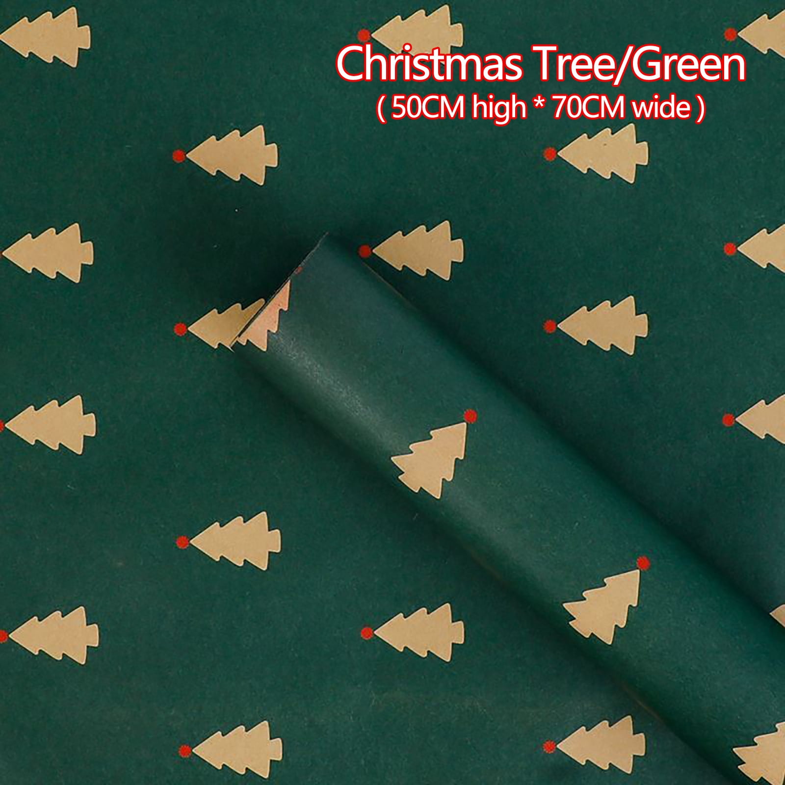 Christmas Wrapping Paper Christmas Style Gift Paper 19x27 Inch Wrapping ...