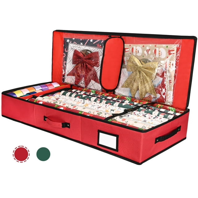 "Christmas Rolls Container Organizer, 40"" 600D Oxford Material ...