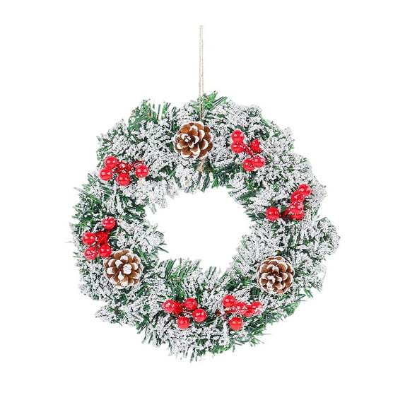 Christmas Wreath Decorations Elegant Floral Wreath for Year Round Home ...