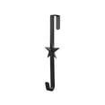 Christmas Wreath Hanger for Front Door, Metal Over The Door Hook with ...