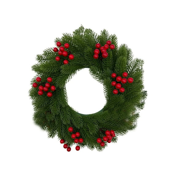 Christmas Wreath Simulated Wreath Door Window Wall Decoration Wreath ...
