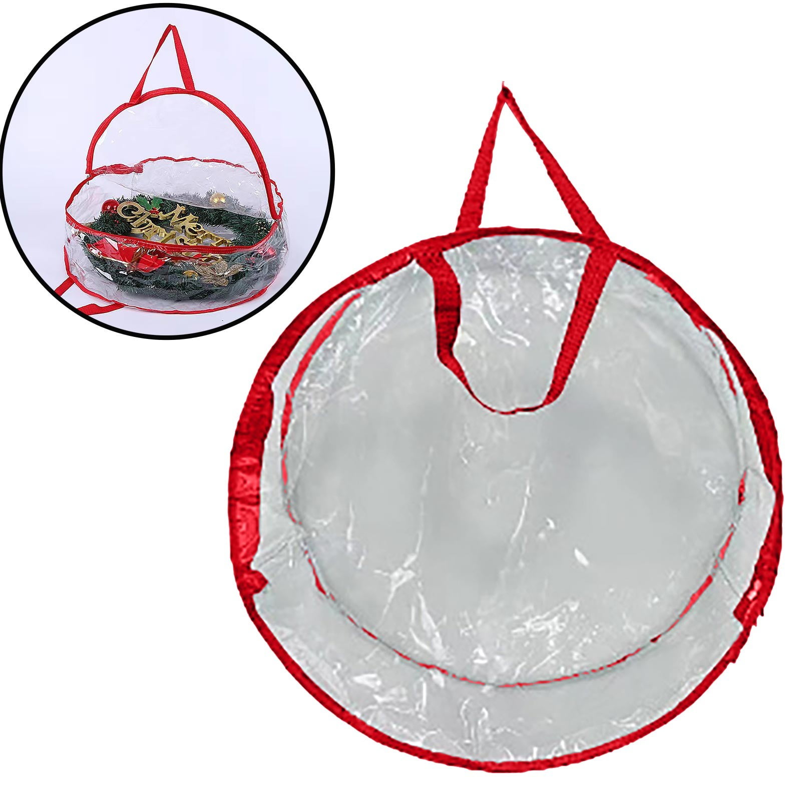 Christmas Wreath Storage Bags Holiday Garland Storage Containers ...