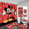 Christmas bathroom set, high-quality shower curtains with 12 sturdy ...