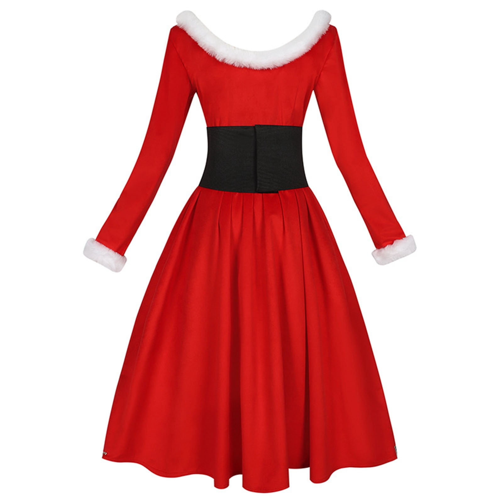 Christmas clothes Christmas decorations Elegant Party Dress For Holiday ...