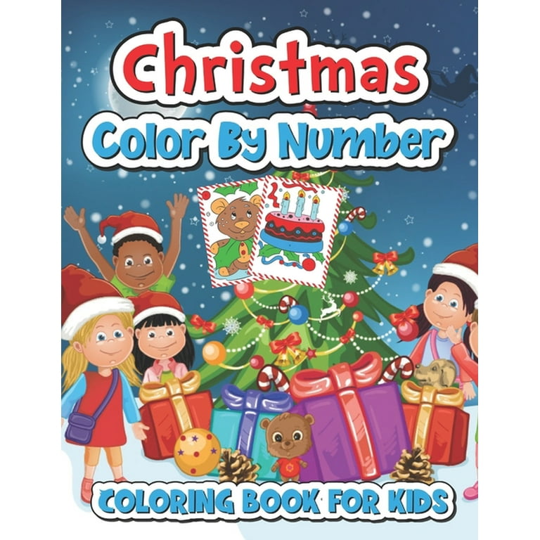 christmas number coloring sheets