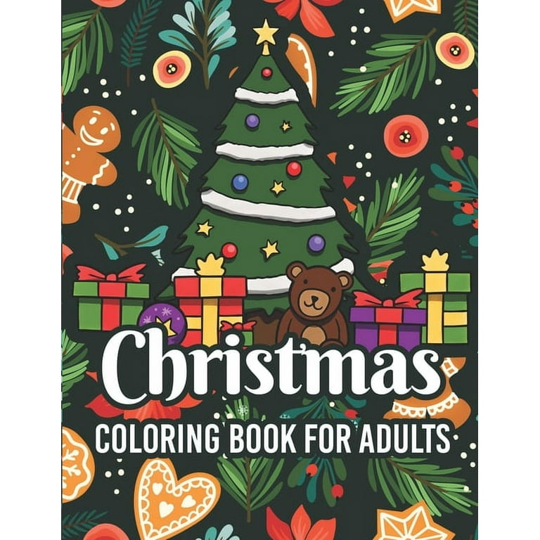 christmas patterns coloring book