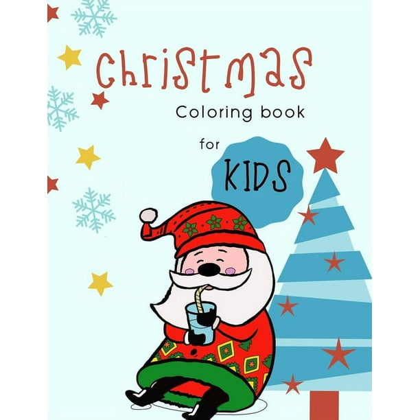 large print christmas coloring book