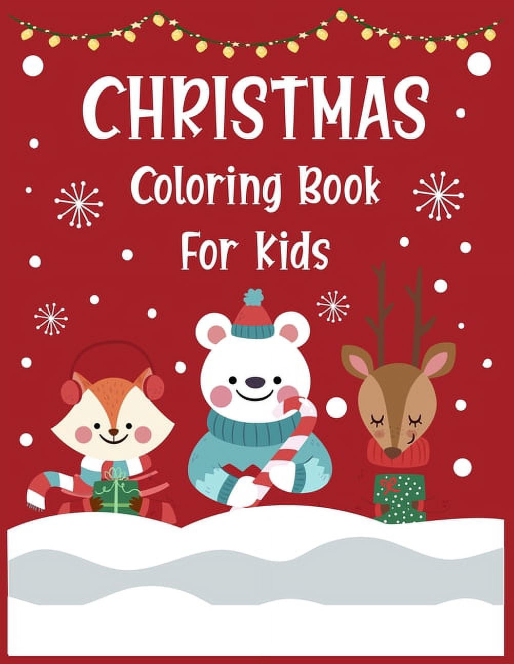 Christmas coloring book for kids.: Christmas Coloring Activity Book for ...