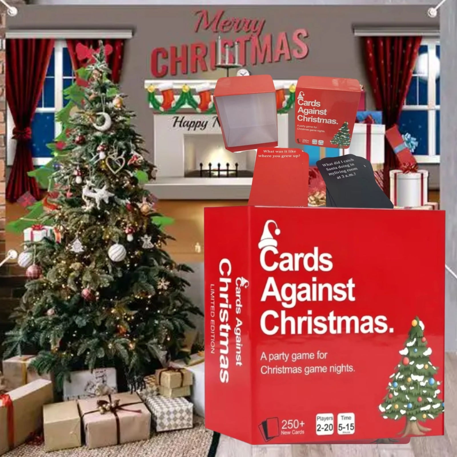 Christmas family games Cards Against Christmas - A Party Cards Game for ...