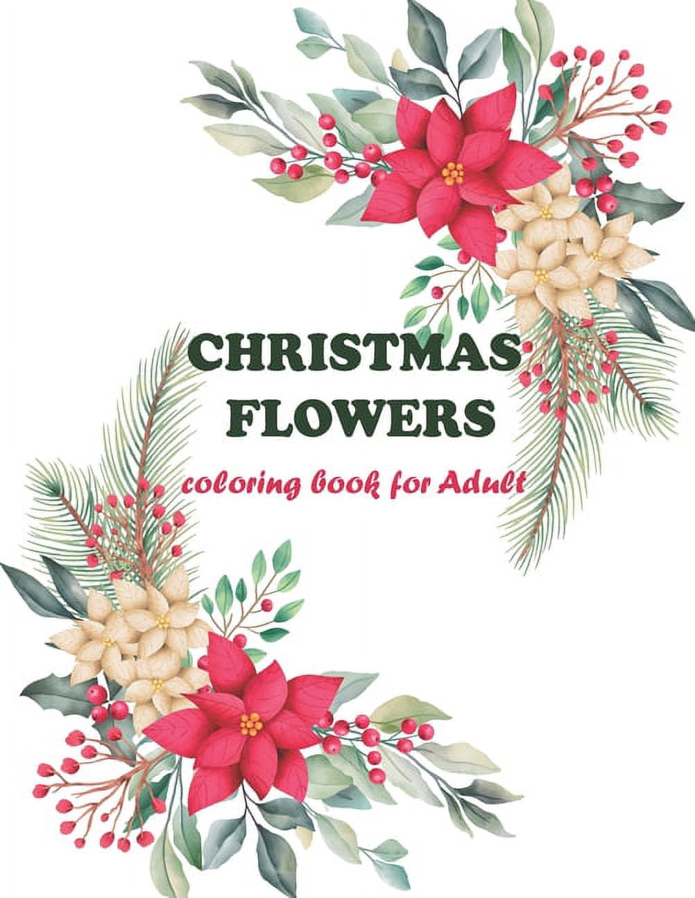 Christmas Flower Drawing