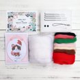 Christmas for Wool Felt Craft DIY Unfinished Poked Set Handcraft for ...