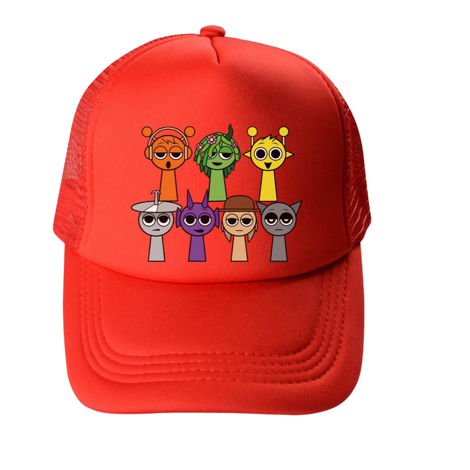 Christmas gifts Sprunki Incredibox Plush Dolls Sun Hat Baseball Cap ...