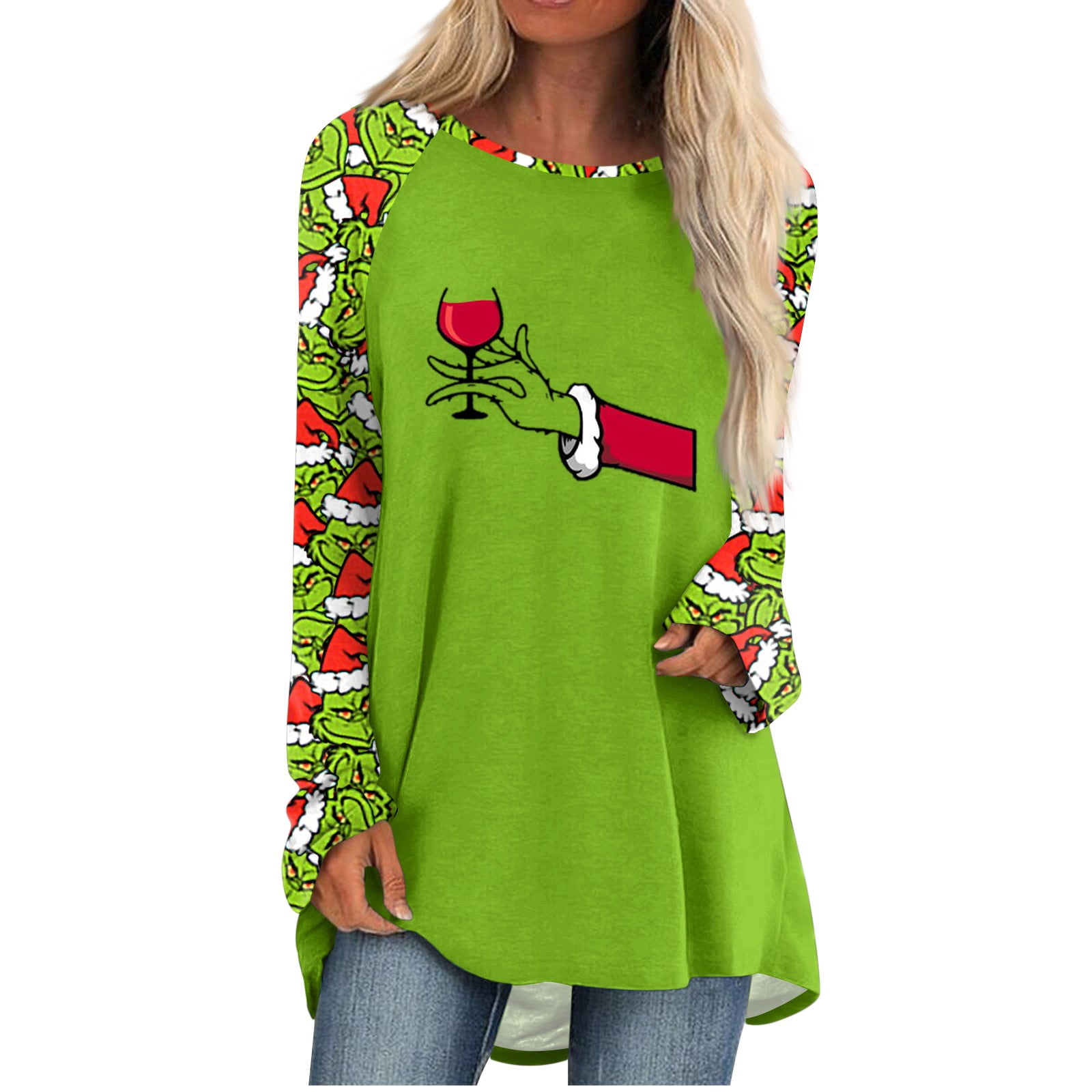 Christmas gift savings Gasue Grinch Costume Adult Women's Fashion ...