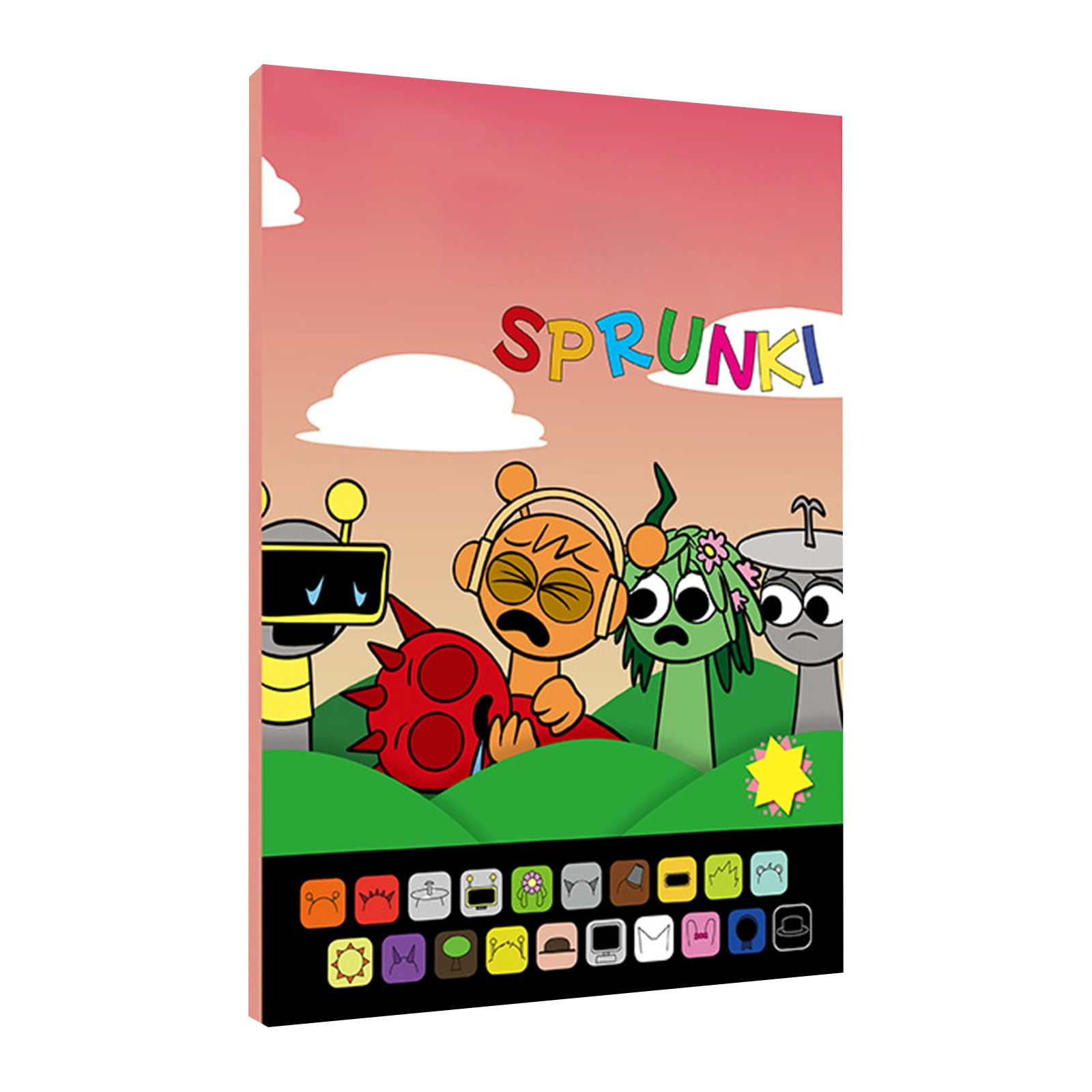 Christmas gifts Sprunky Toys Sprunky Plushies Handwriting Book,Coloring ...