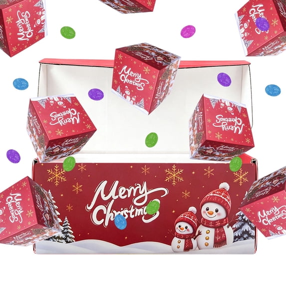 Christmas in July Explosion Box for Money Gift Ideas, Surprise Box with ...