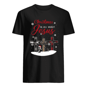 Christmas is all about Jesus Groot cross shirt - Walmart.com