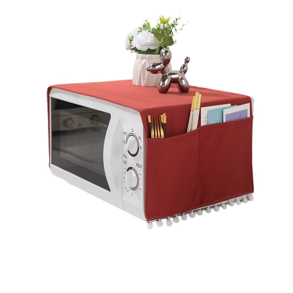 Christmas microwave dust cover: blocks dust and prevents splashing ...