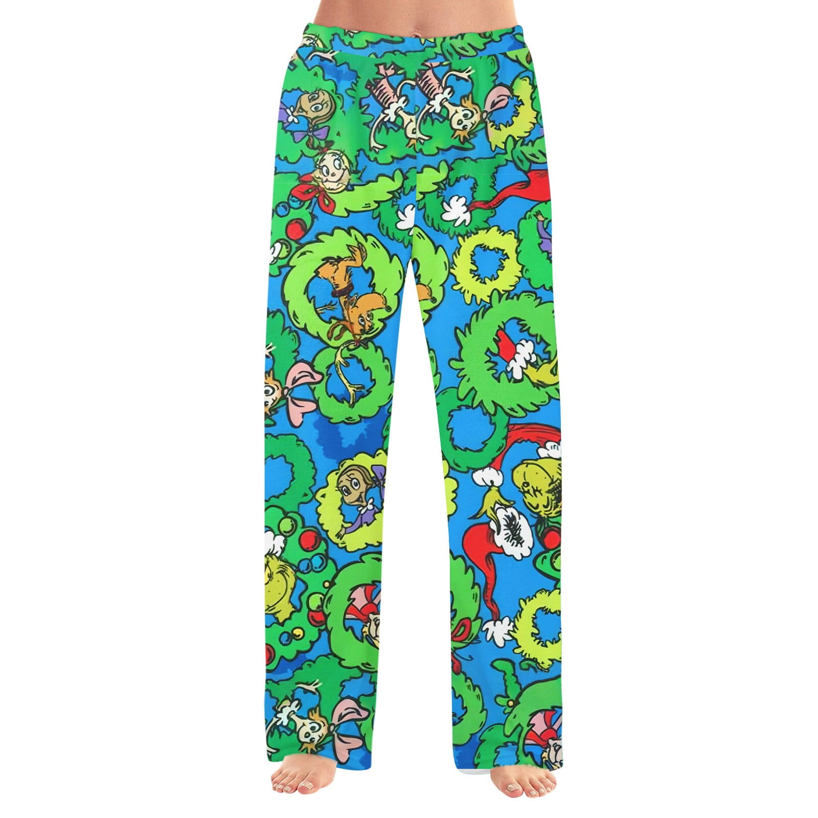 Christmas pajamas Festive Christmas Themed Pajama Pants for Adults ...