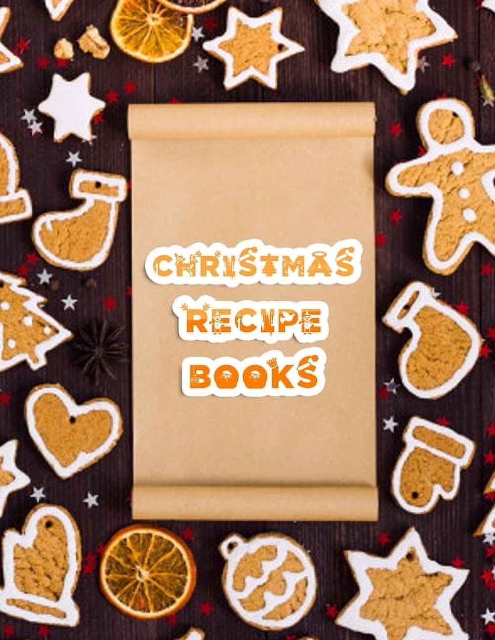 Christmas recipe books: Beautiful Christmas book with 100 pages ...