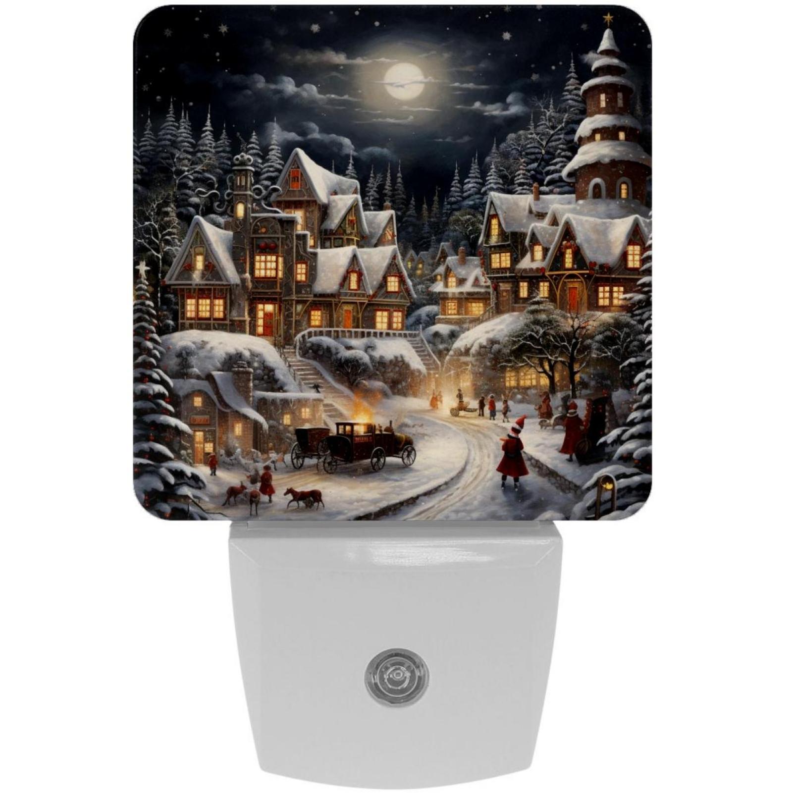 Christmas retro LED Square Night Lights- Energy Efficient and Stylish ...