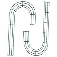 8 Pieces Crescent Moon Wire Wreath Rings Wire Wreath Frame for Wedding ...