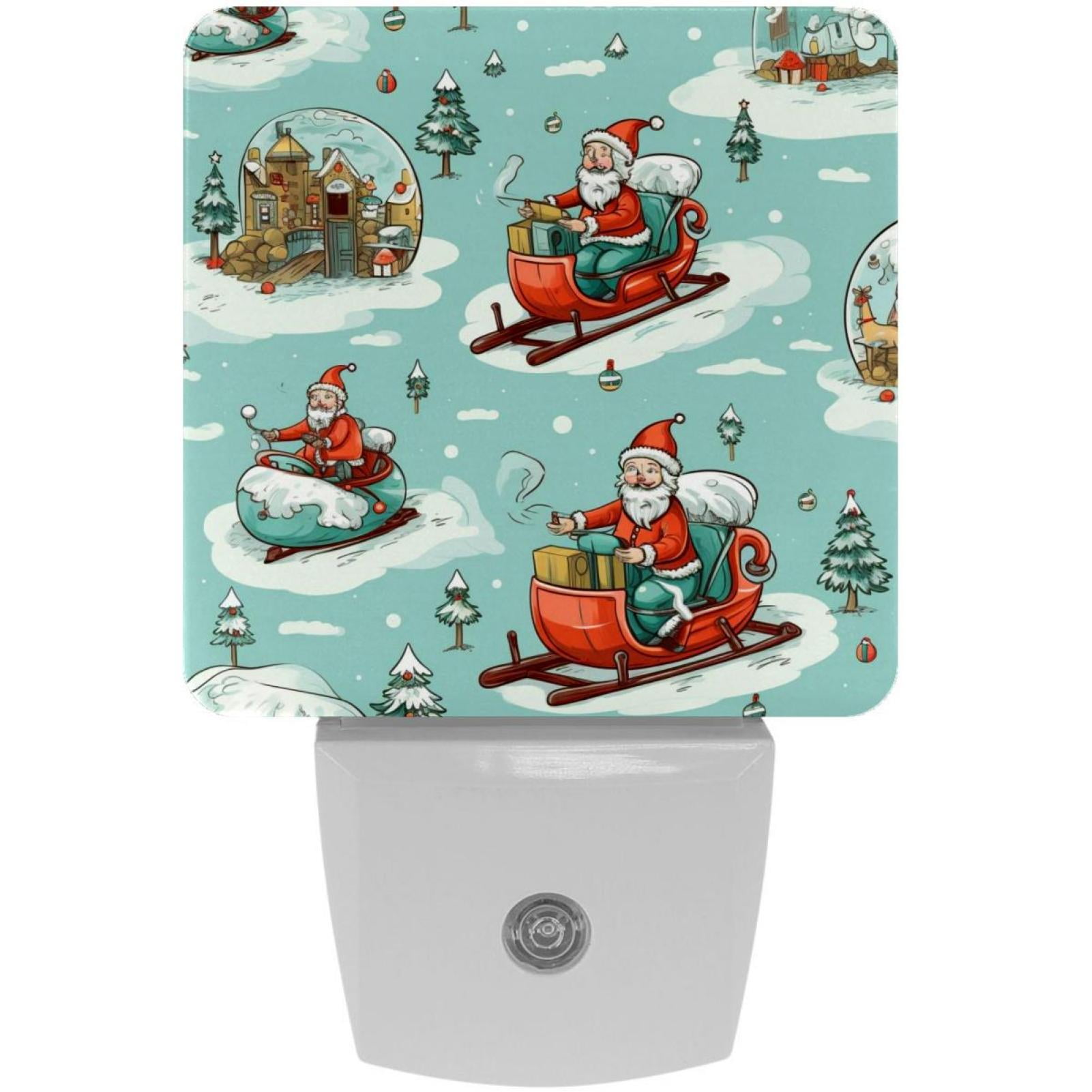Christmas sled LED Square Night Lights - Energy Efficient and Sleek ...