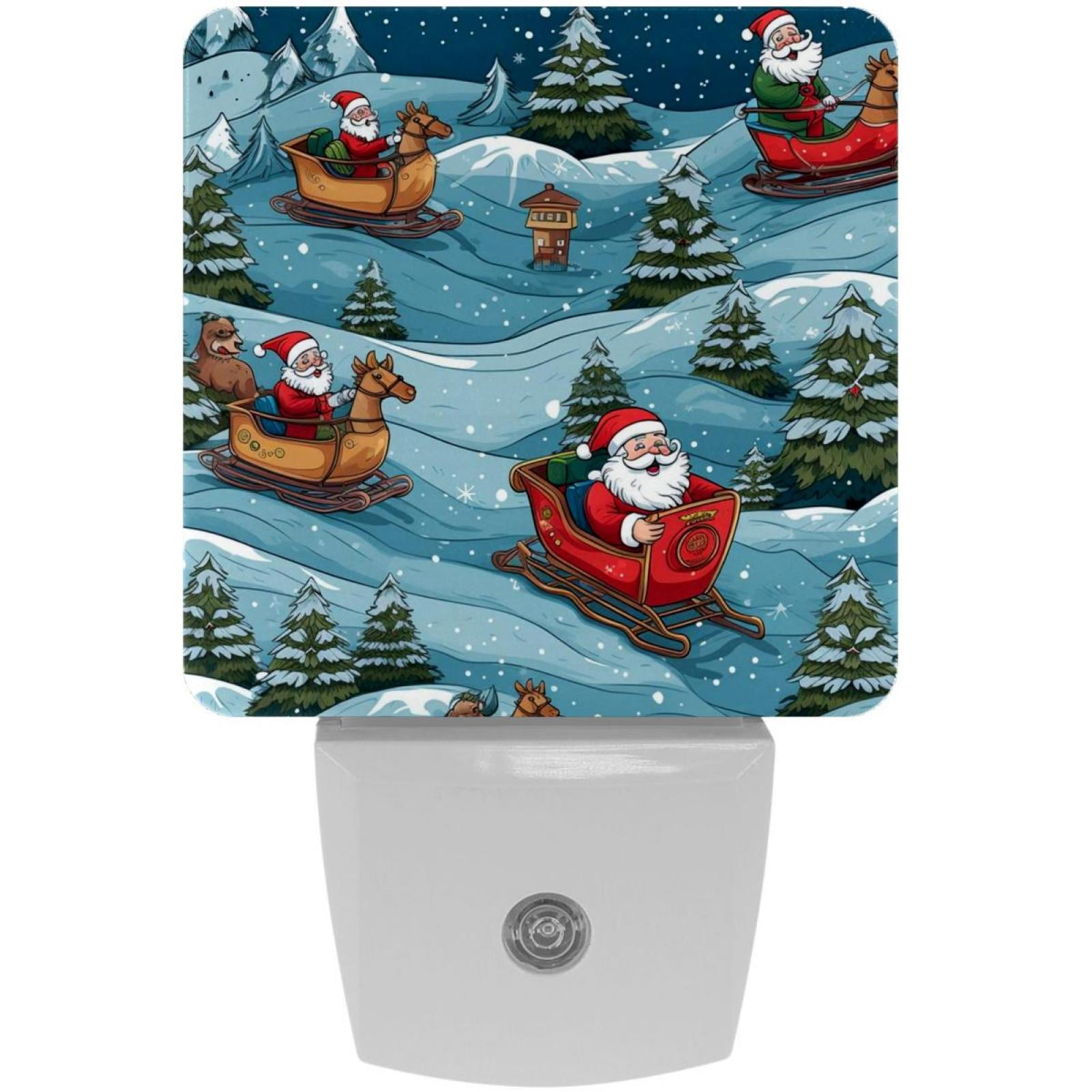 Christmas sled LED Square Night Lights - Energy Efficient and Sleek ...